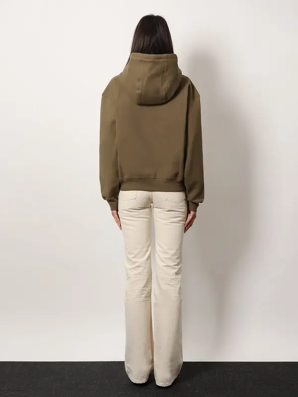 Saint Laurent Embroidered Cotton Sweatshirt