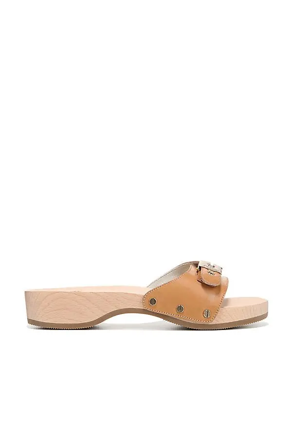 Dr. Scholl'S Original Wood-bottom Sandals - Brown