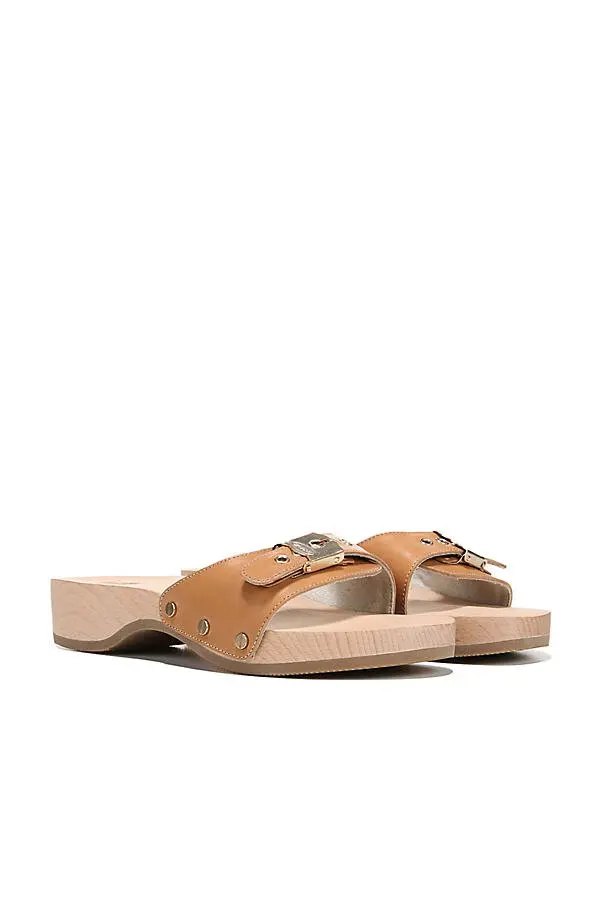 Dr. Scholl'S Original Wood-bottom Sandals - Brown