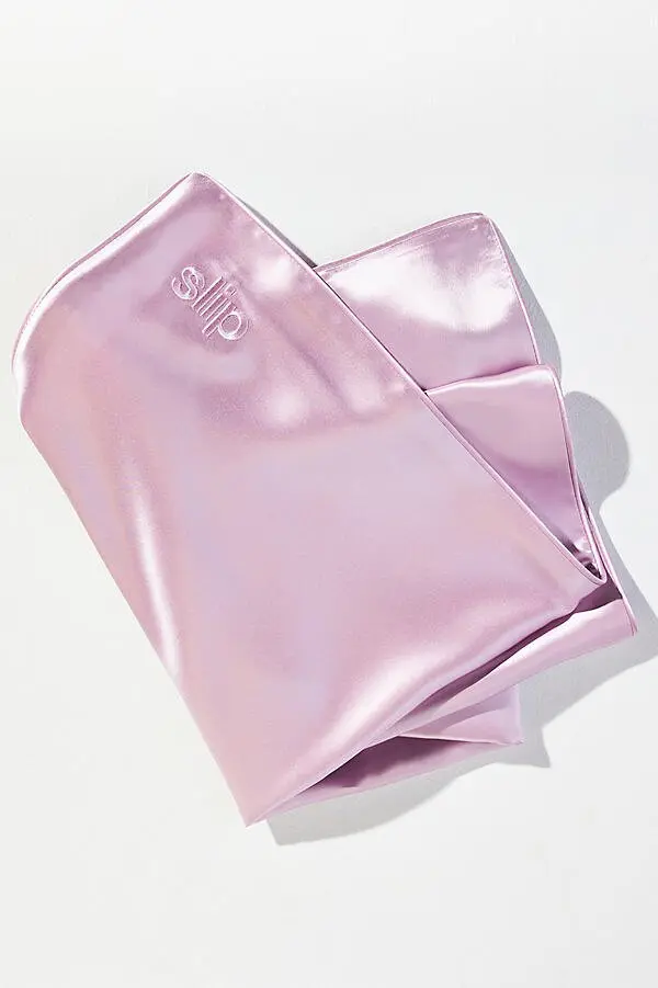Slip Wildflower Silk Queen Pillowcase - Light Purple