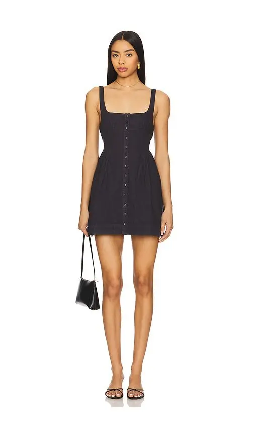 white christmas dresses Free People Printed Astrid Mini Dress in Ivory