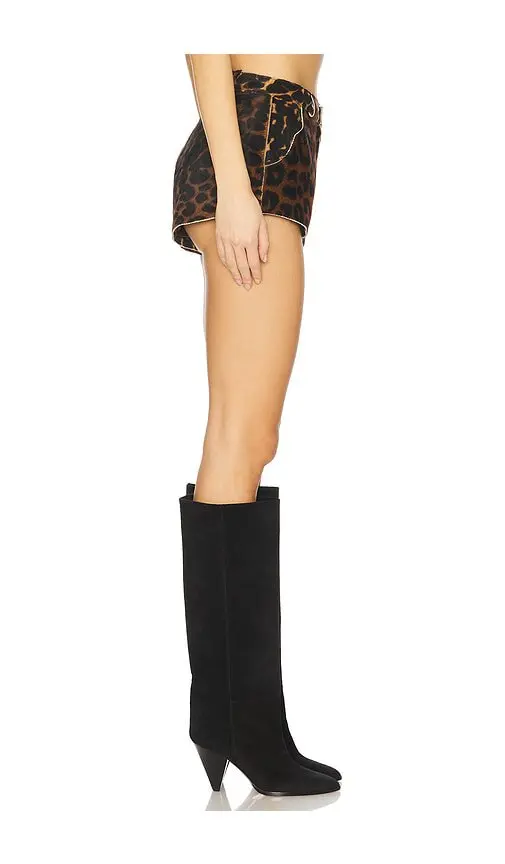 UNDERSTATED LEATHER Wester Shorts