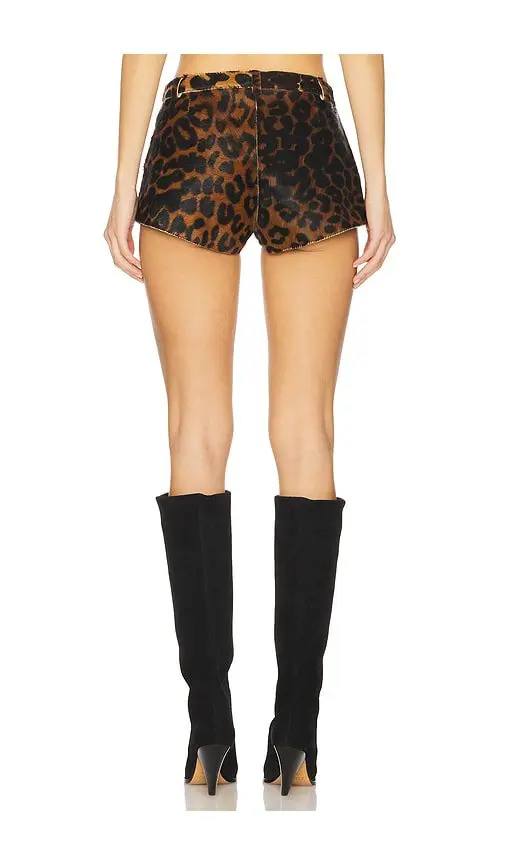 UNDERSTATED LEATHER Wester Shorts