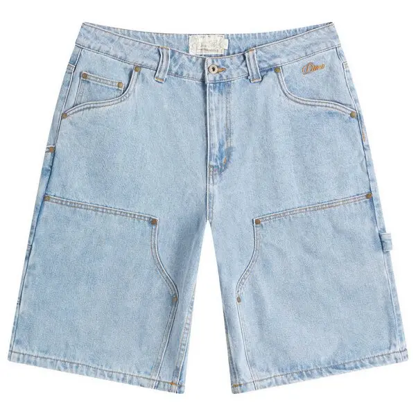 DIME Carpenter Denim Shorts - Blue Washed