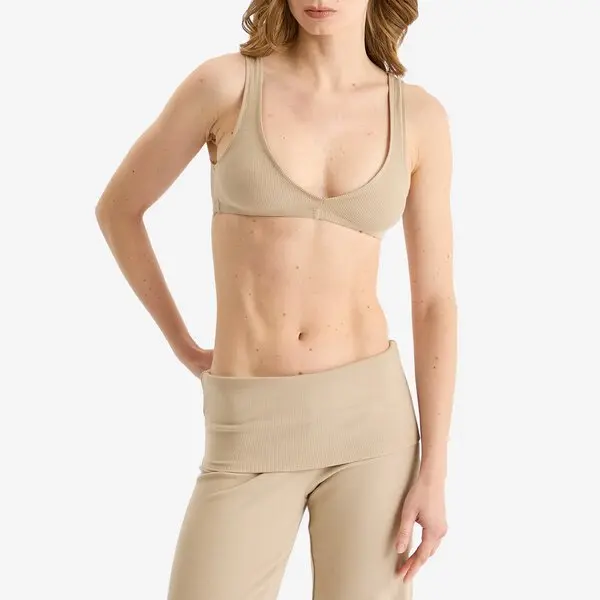 SKIMS Cotton Rib Bralette