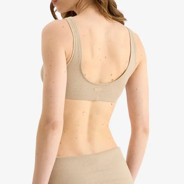 SKIMS Cotton Rib Bralette