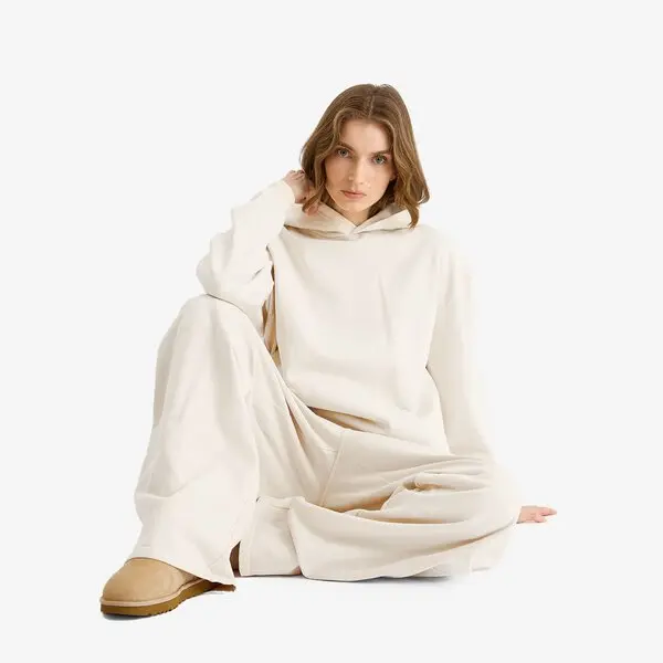 SKIMS Boyfriend Fleece Pullover Hoodie