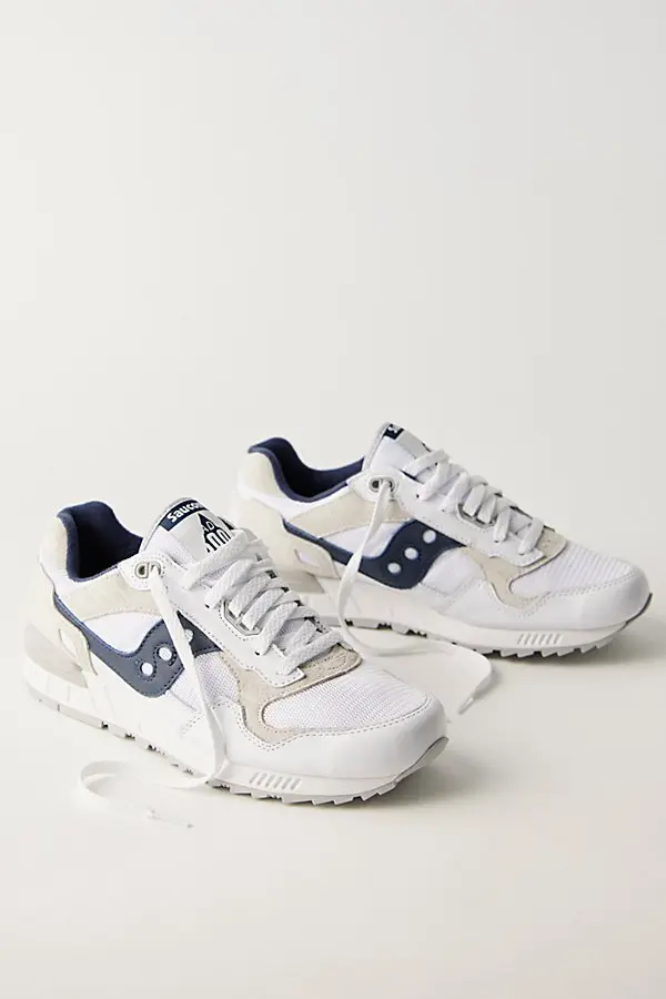 Saucony Shadow 5000 Sneakers - White/navy