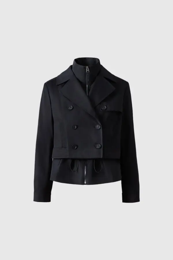 Mackage Aline-co 3-in-1 Convertible Jacket - Black