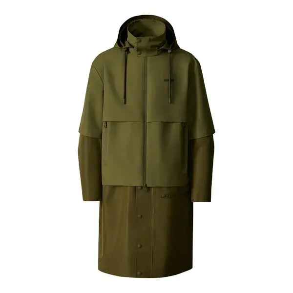Mackage Lane Modular Raincoat - Light Military