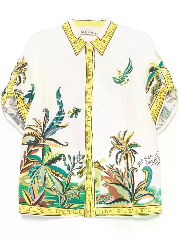 ALEMAIS Day Dream Printed Shirt - Neutrals