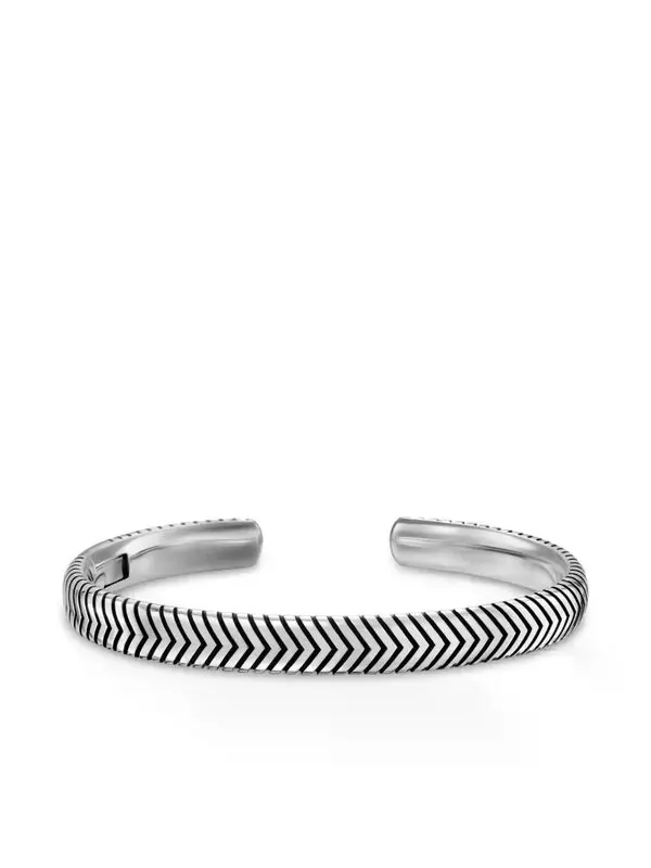 David Yurman Sterling Cuff Bracelet - Silver