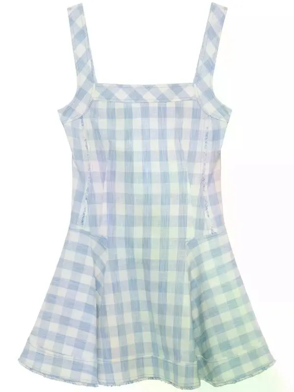 Simkhai Hannalie Gingham Dress