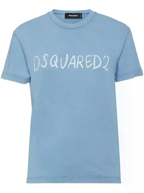 Dsquared2 Cotton T-shirt - Blue