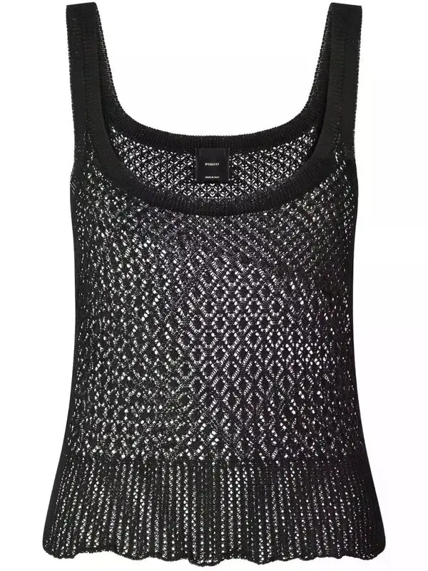 Pinko Perforated Top