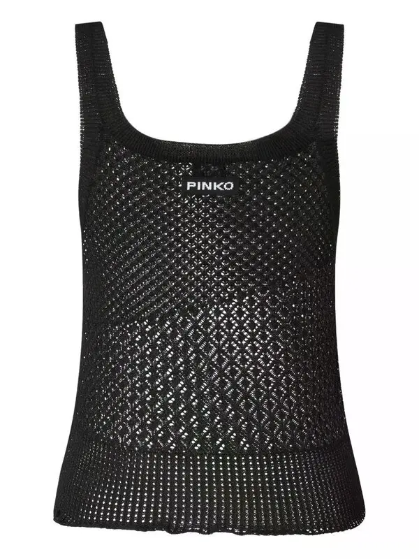 Pinko Perforated Top