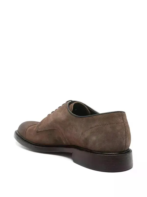 CENERE GB Suede Derby Shoes