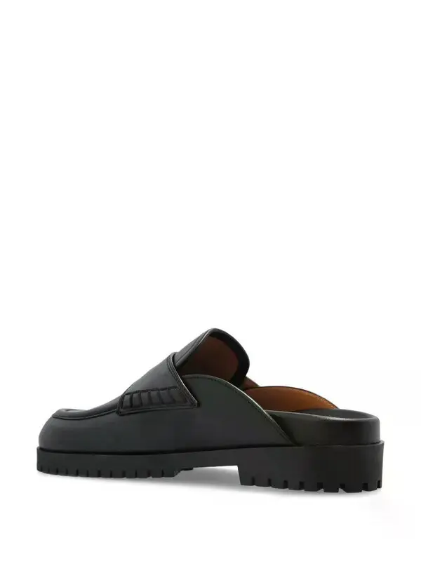 Off-White Leather Loafers