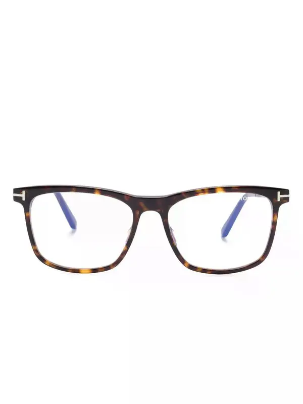 TOM FORD Square-frame Glasses - Brown