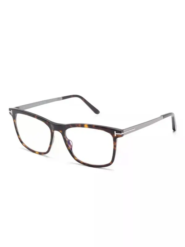 TOM FORD Square-frame Glasses - Brown
