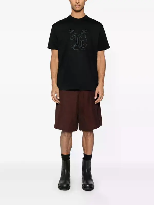 Givenchy Cotton Hg-embroidered T-shirt