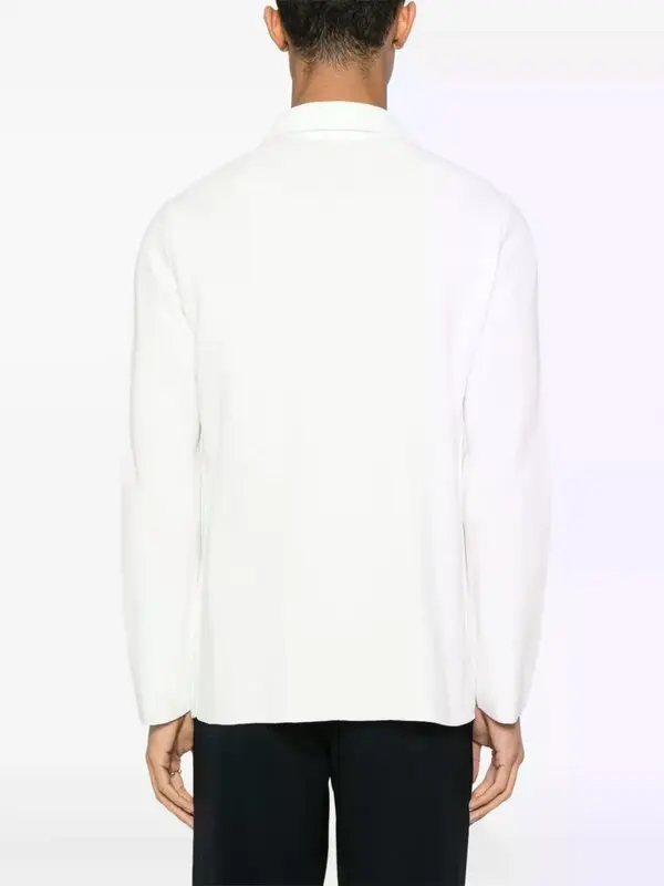 LARDINI Cotton Shirt Jacket - White