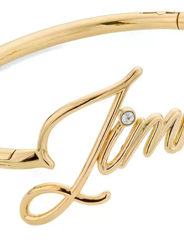 JIMMY CHOO Logo Script Bracelet
