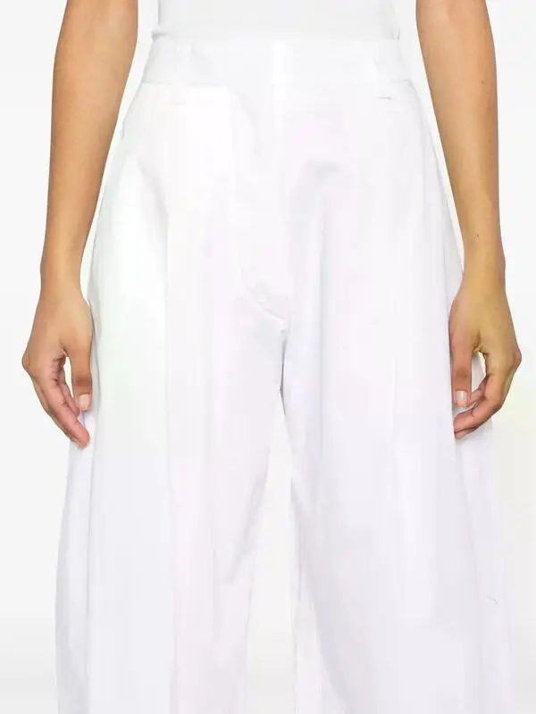 THELATEST Pleated Trousers - White
