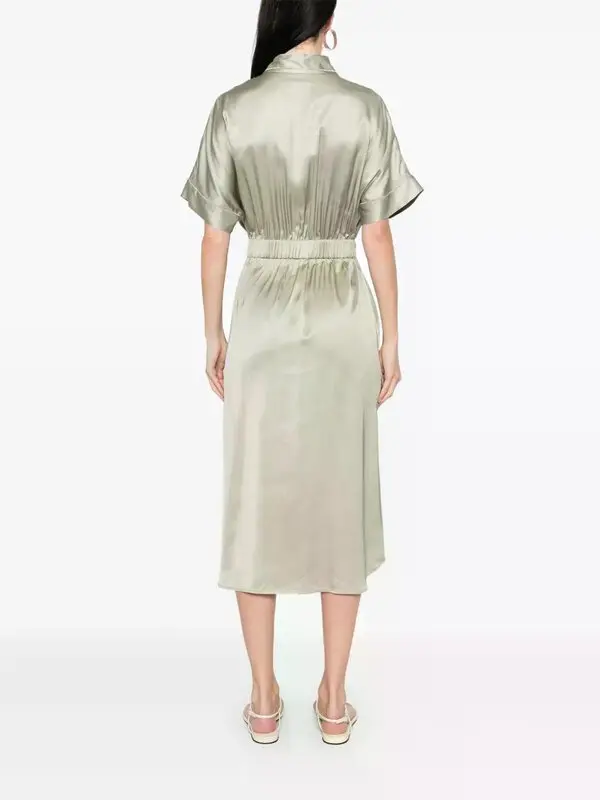 Peserico Satin Midi Dress