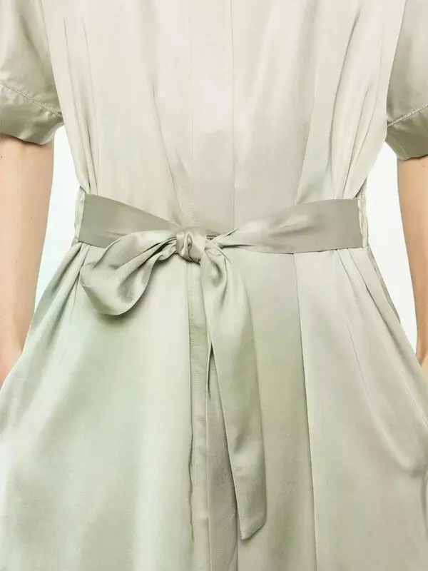 Peserico Satin Midi Dress