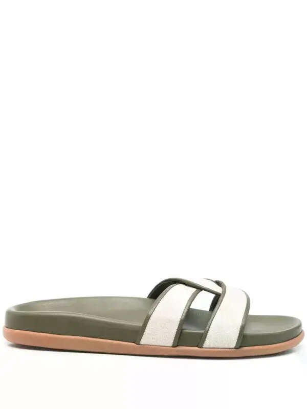 ANCIENT GREEK SANDALS Desmos Footbed Slides - Neutrals