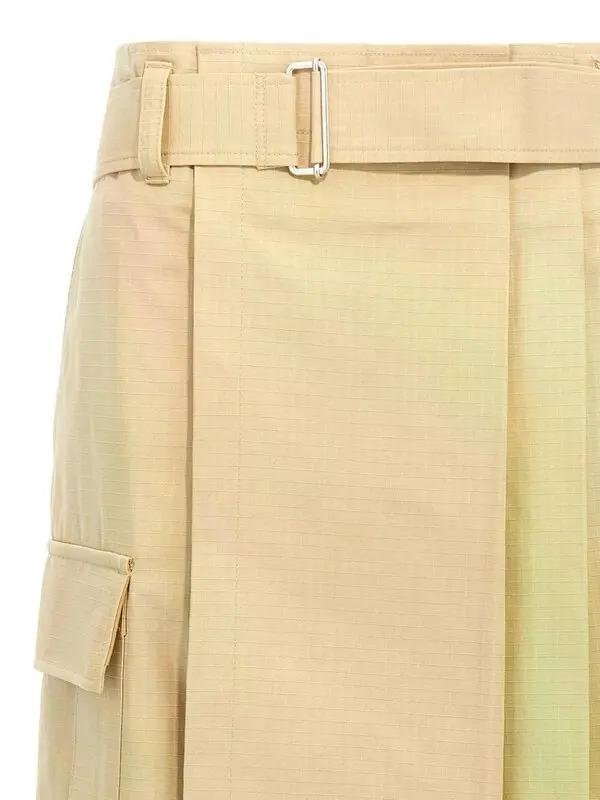 Kenzo Cotton Cargo Skirt