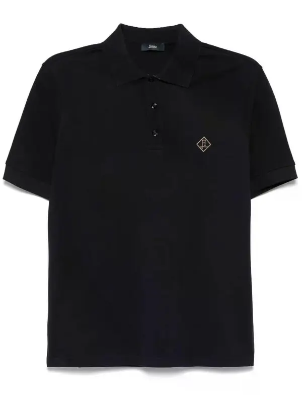 Herno Embroidered-logo Polo Shirt