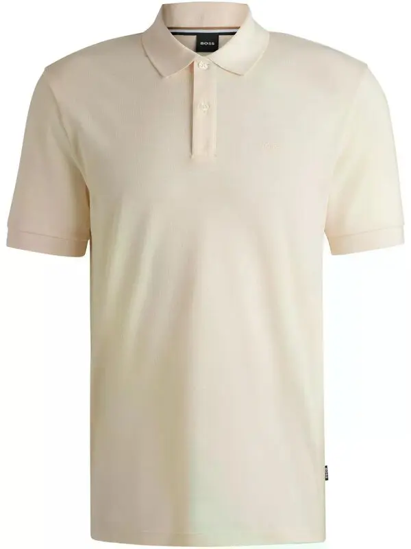 BOSS Cotton Polo Shirt - Neutrals
