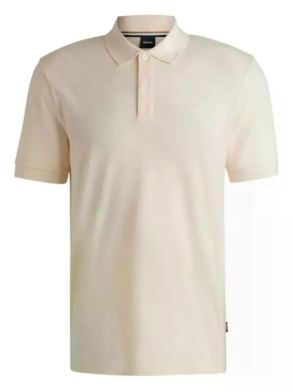 BOSS Cotton Polo Shirt - Neutrals