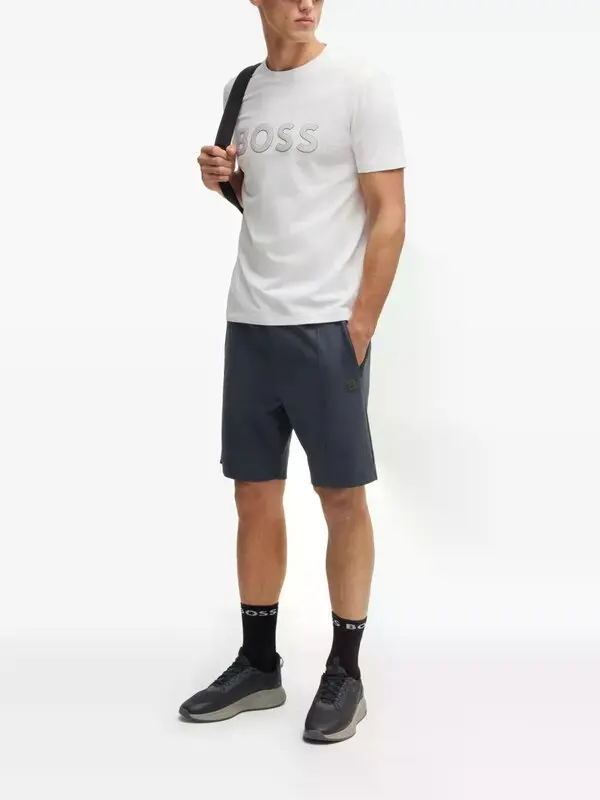BOSS Logo-appliqué Track Shorts