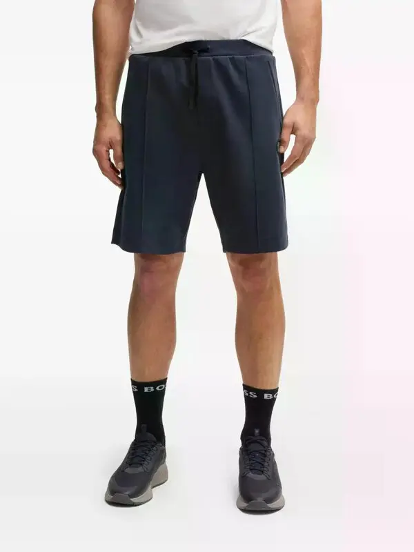 BOSS Logo-appliqué Track Shorts