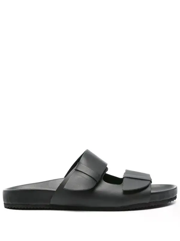 ANCIENT GREEK SANDALS Diogenis Slides - Black