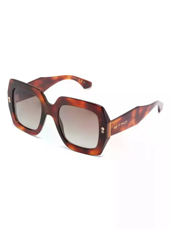 Etro Oversized Sunglasses - Brown