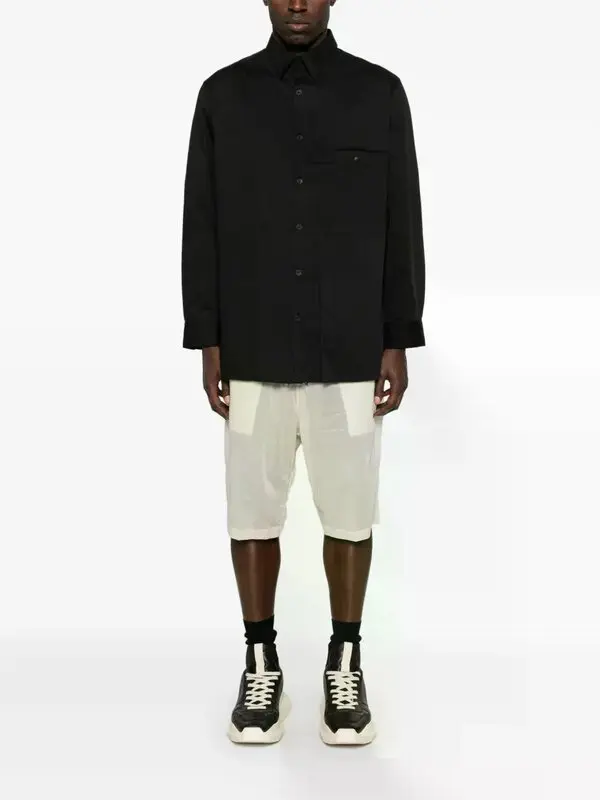 Y3 Pleated Pocket Shirt