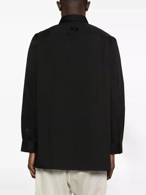 Y3 Pleated Pocket Shirt