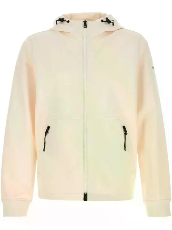 Woolrich Zip-up Hooded Jacket - Neutrals