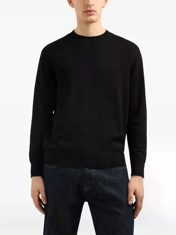 Armani Exchange Logo-embroidered Sweater
