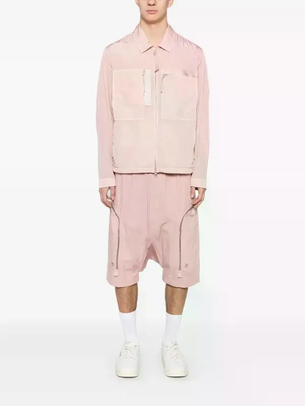 C.P. COMPANY Logo-embroidered Jacket - Pink