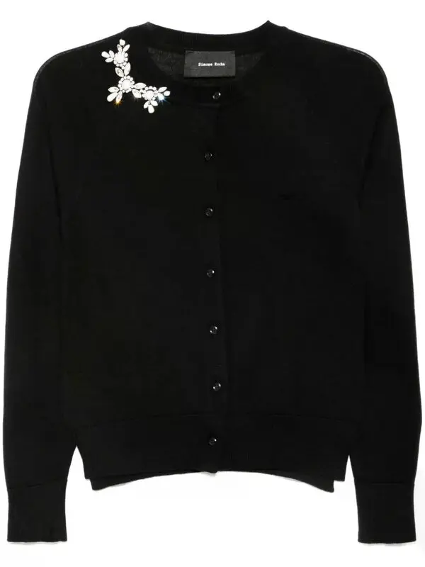 Simone Rocha Broken Necklace Cardigan
