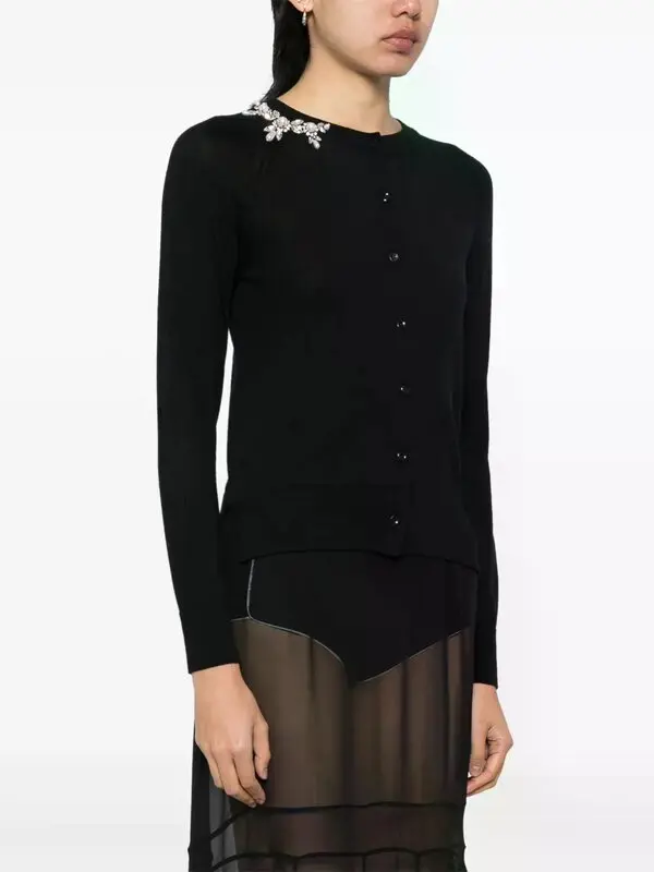 Simone Rocha Broken Necklace Cardigan