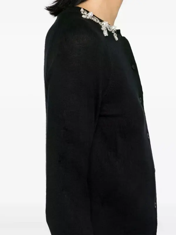 Simone Rocha Broken Necklace Cardigan