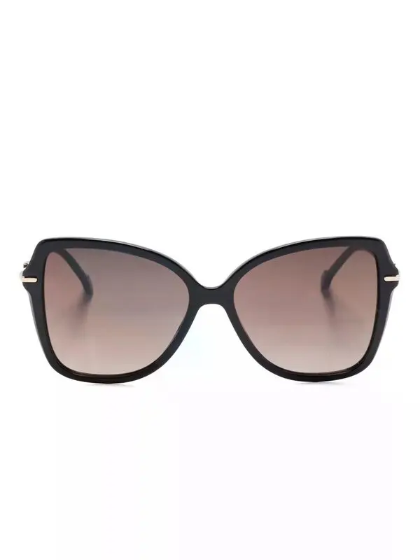 Carolina Herrera Butterfly Sunglasses - Black