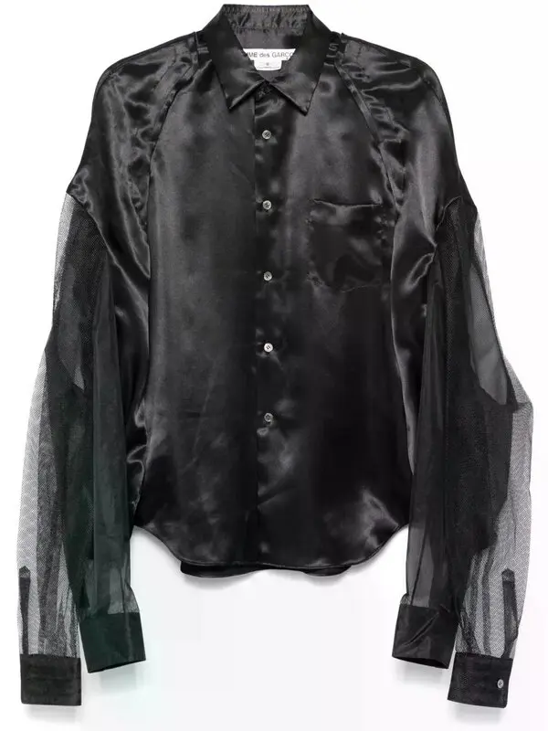 Comme Des Garçons Satin Shirt