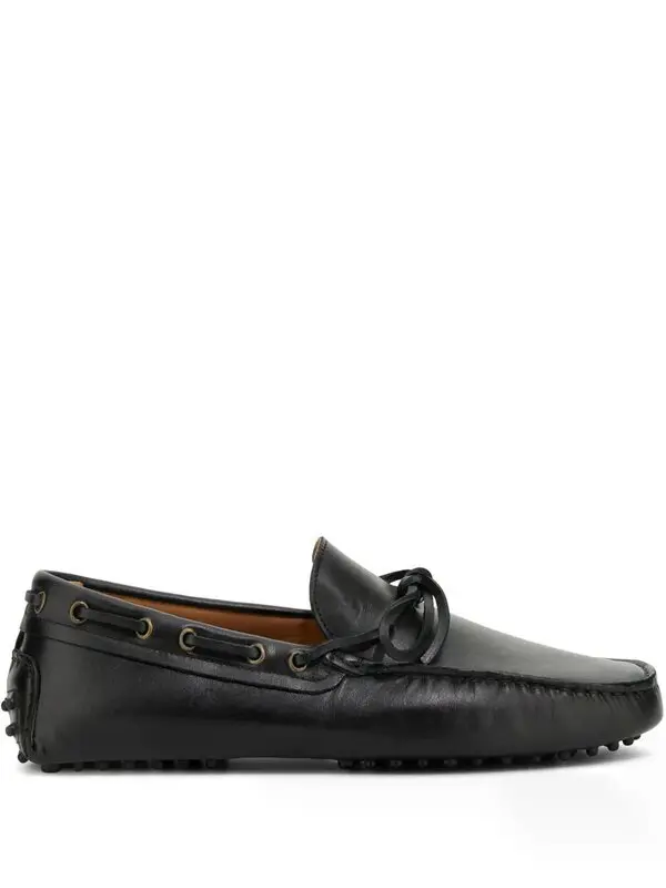 Boggi Milano Wind Loafers - Black | Editorialist display picture 1